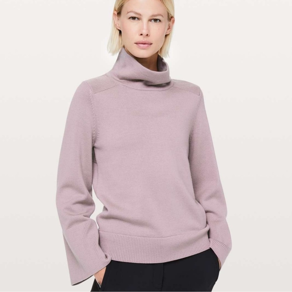 Lululemon City Trek Merino Wool Turtleneck Sweater - Gem